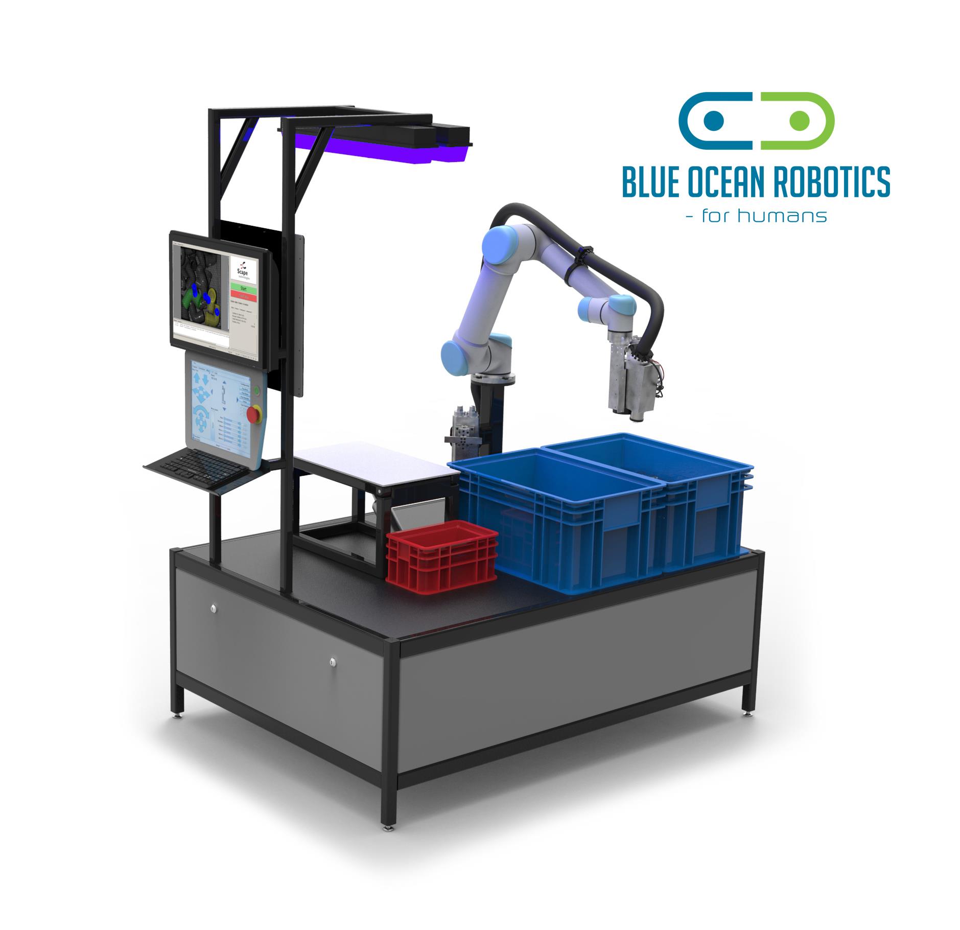 Blue Ocean Robotics announces 3D bin picking system - International ...